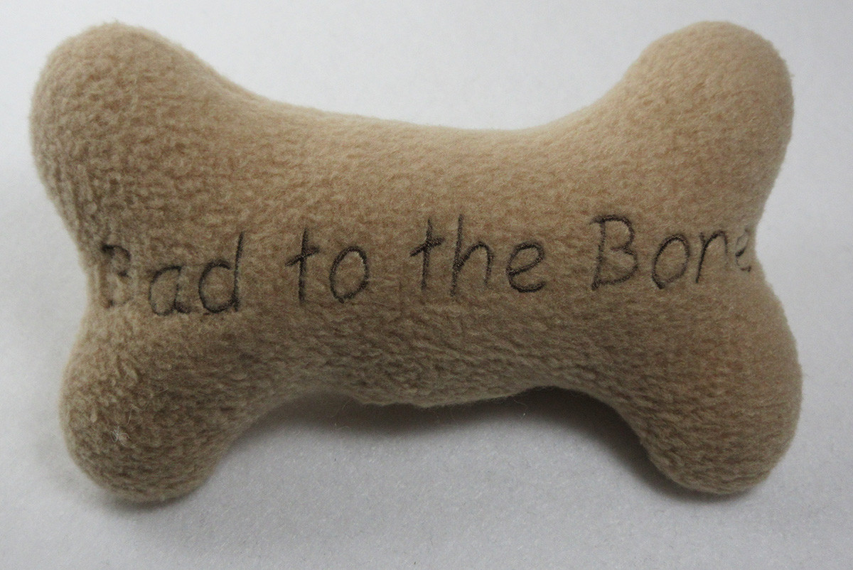 Bad to the Bone Dog Bone Handmade Tan | eBay