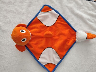 Doudou Plat IMPEXIT Némo POISSON CLOWN orange bleu blanc, 49cm, TBE | eBay