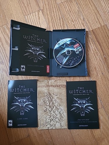 THE WITCHER GAMES FOR WINDOWS ENHANCED EDITION, PC DVD, ATARI, 5 DISCS ...