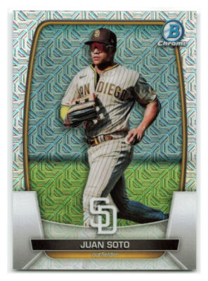 Juan Soto 2023 Bowman Mega Box Mojo Refractor #52-PADRES *QTY | eBay