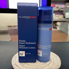 Clarins Men Super Moisture Lotion SPF 20 50ml/1.6oz for sale online | eBay