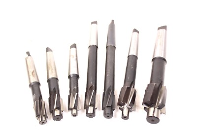 7 Stück Aufbohrer M10-M20 HSS Maschinenbohrer Spiralsenker Bohrfräser ...