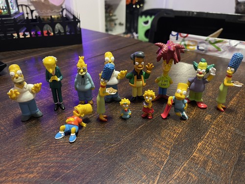 Vintage Rare Collectible Lot Of The Simpsons 1997-1999 Fox Figures Set ...