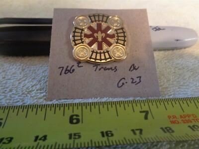 766th Transportation Battalion G23 Unit Crest, DI, DUI (DRAW#50) | eBay