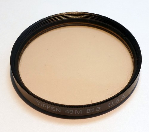 Tiffen 81B 49mm Lens Filter Made in USA | eBay