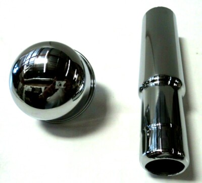 Chevy SBC BBC 265 283 327 350 Chrome Oil Filler Tube & Oil Cap Intake ...