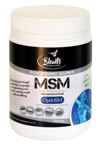 MSM OptiMSM Crystals WHOLLY MADE in USA - (NOT FROM CHINA) 800g Pure ...