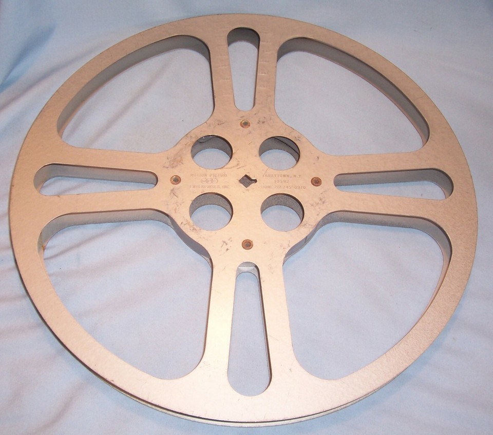 16MM 1600' MPE Motion Picture FILM Camera Movie Projector Take Up REEL ...