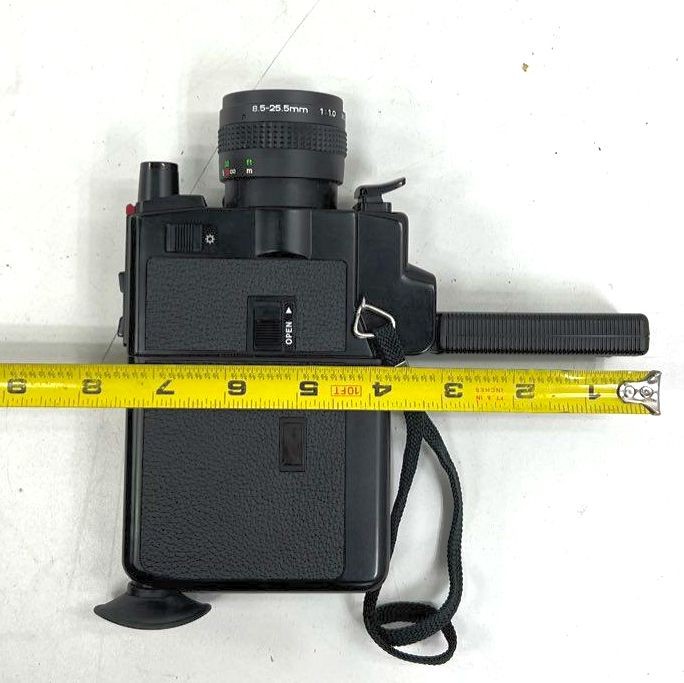 Vintage Canon 310 XL Super 8 Movie Camera 8.5-25.5mm f/1.0 Macro Lens ...