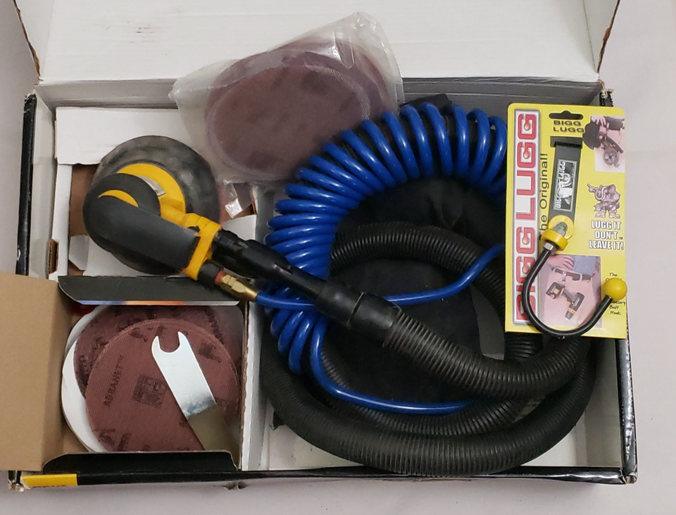 Mirka Bulldog MJVS5 5" Random Orbital DA Sander Jet-Vac Self Generating ...