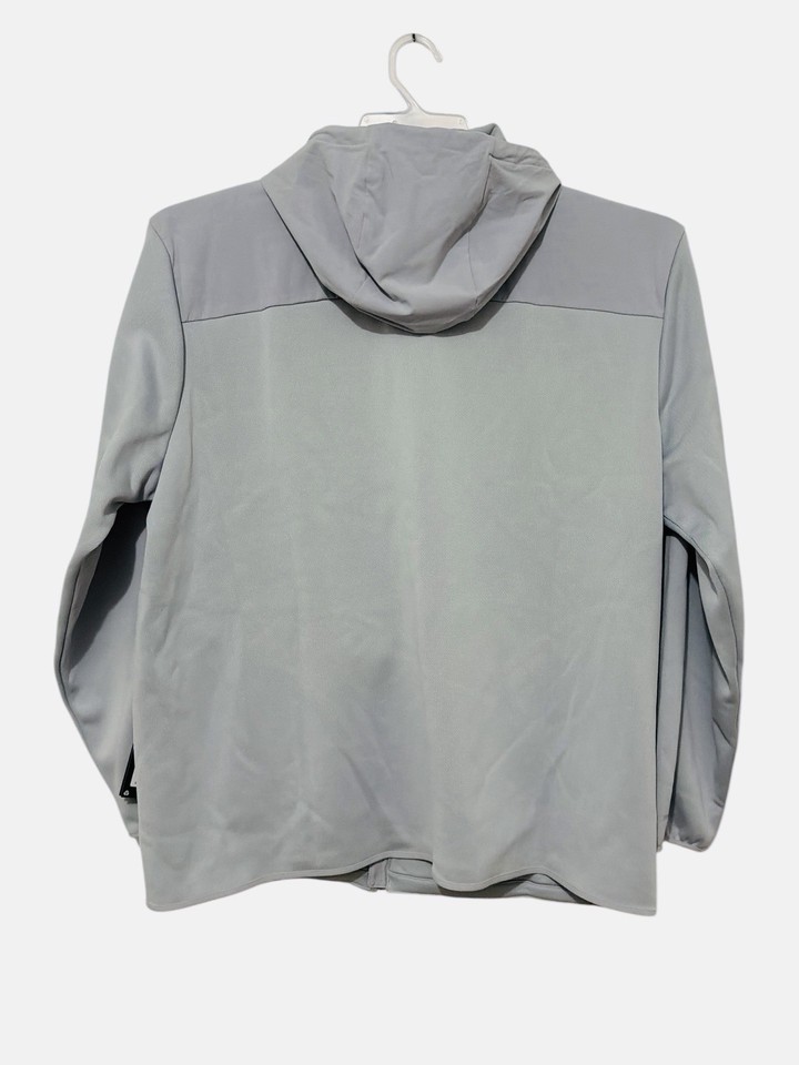 Under Armour Essential Jacket Hoodie Swacket 1378824-011 Gray Size 3XL ...