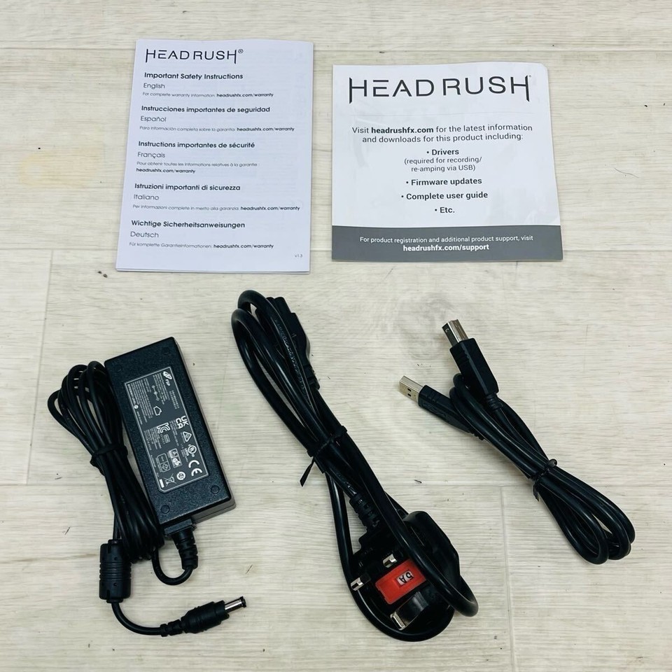 HeadRush Core Guitar Amp Modeler Multi Effects Processor Touchscreen ...