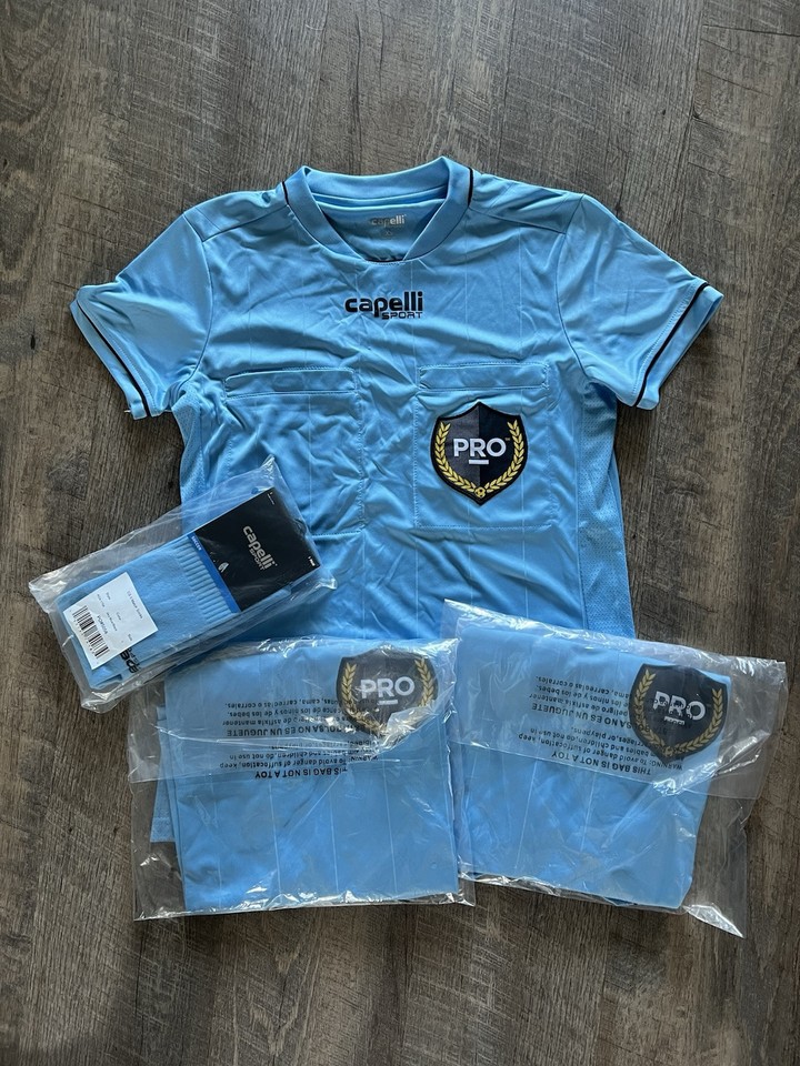 Women’s Capelli MLS Referee uniform. Women’s - Top Size XS - Socks M/L ...