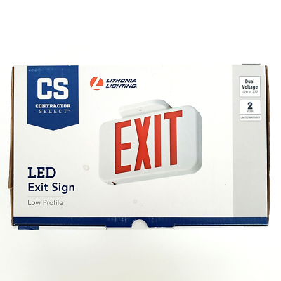Lithonia Emergency Exit Signs Lithonia Lighting Quantum Thermoplastic