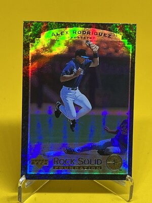 1996 Upper Deck Rock Solid Alex Rodriquez Card# RS-1 | eBay