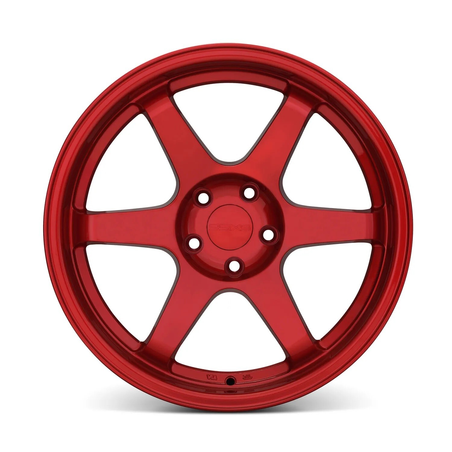 9Six9 Wheels Rim 17x9 et35 5x114.3 Candy Red TE37 Style Sold in ...