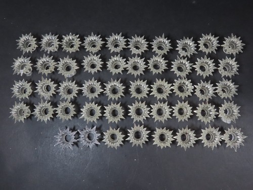 48 Clear Atomic Starburst Reflector Covers For Christmas Mini Light ...