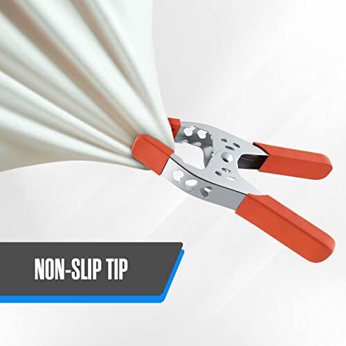 Spring Clamp, a Clamps, Hand Squeeze Clips, 6 Inch, Metal, 8 Pack ...