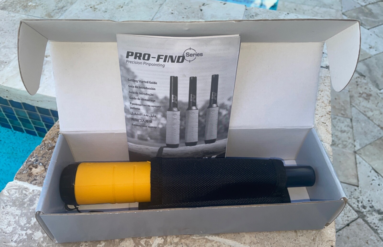 Minelab PRO-FIND 35 Pinpointer +Holster, Battery & Lanyard Only used a ...