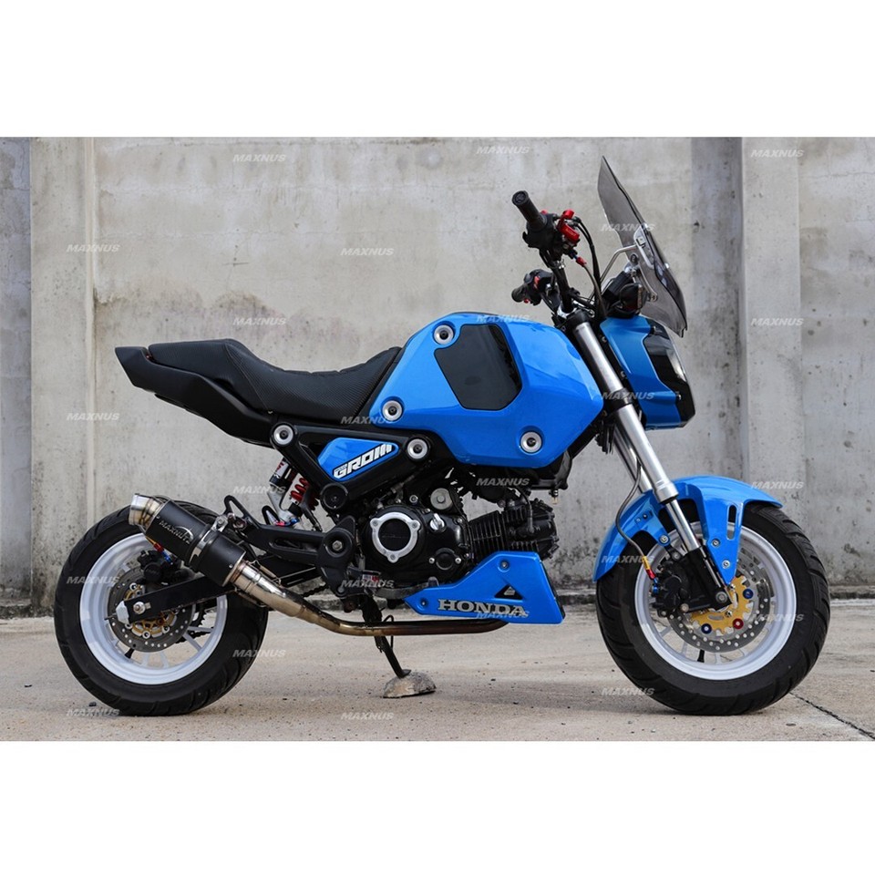 BLUE BELLY PAN UNDER CRANK FAIRING GUARD COVER FITS FOR HONDA GROM 125 ...
