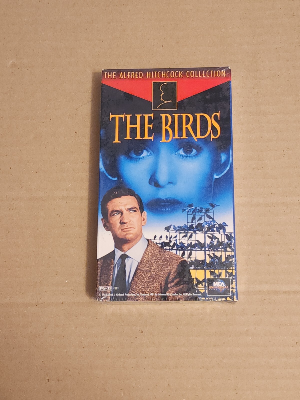 The Birds (VHS, 1995) Factory Sealed Alfred Hitchcock Jessica Tandy ...