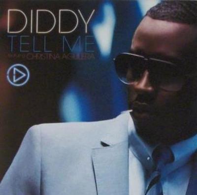 Diddy: Tell Me PROMO Music CD Christina Aguilera Radio Edit, Mixshow ...