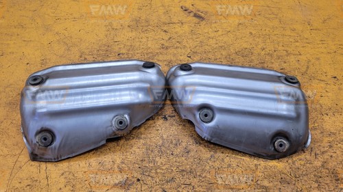 03-07 G35 350z OEM Factory Exhaust Header Heat Shields LH & RH | eBay
