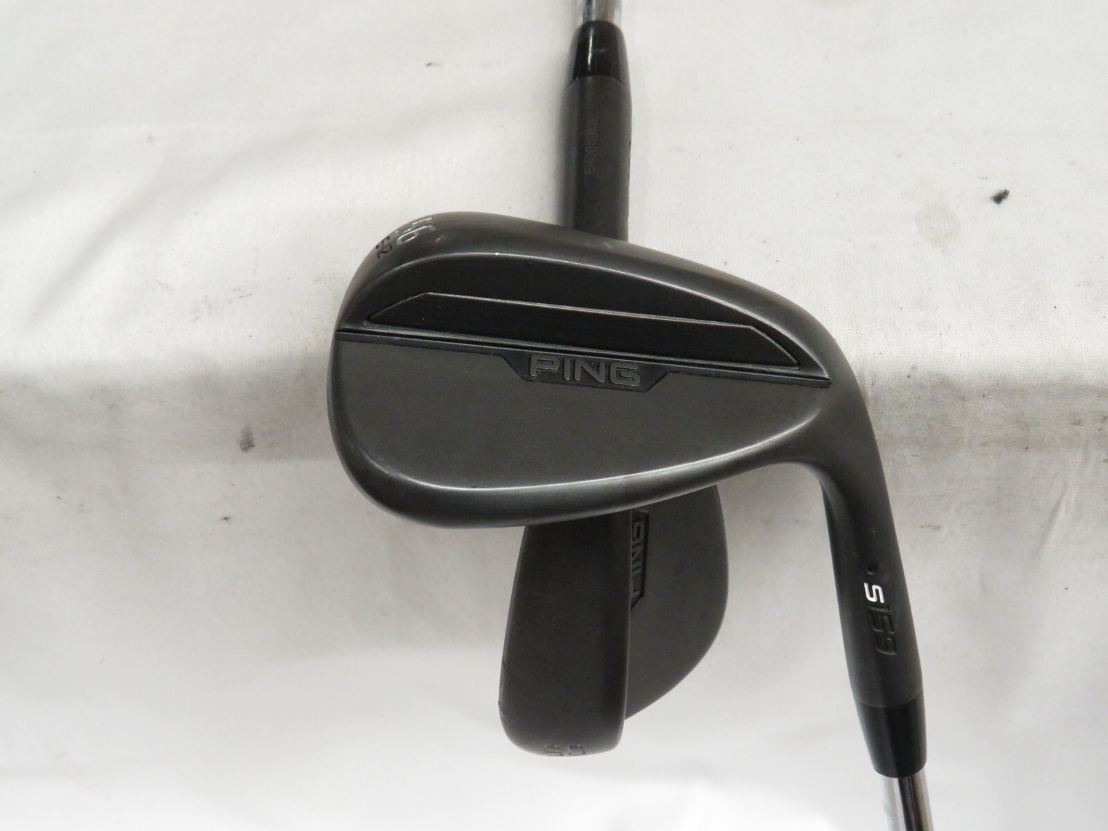 Used Ping S159 Midnight Black Dot Wedge Set 50 56 ZZ115 Wedge Flex ...