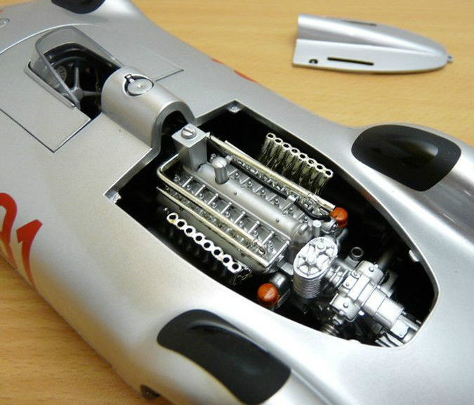 Grand Prix Race Car 1 18 Vintage 24Racing Racer12Custom Built Metal ...