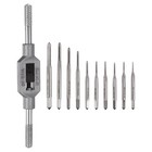 11pcs Micro Tap Wrench Set M1-M3.5 Screw Taps M1-M8 / 1/16"-1/4 ...