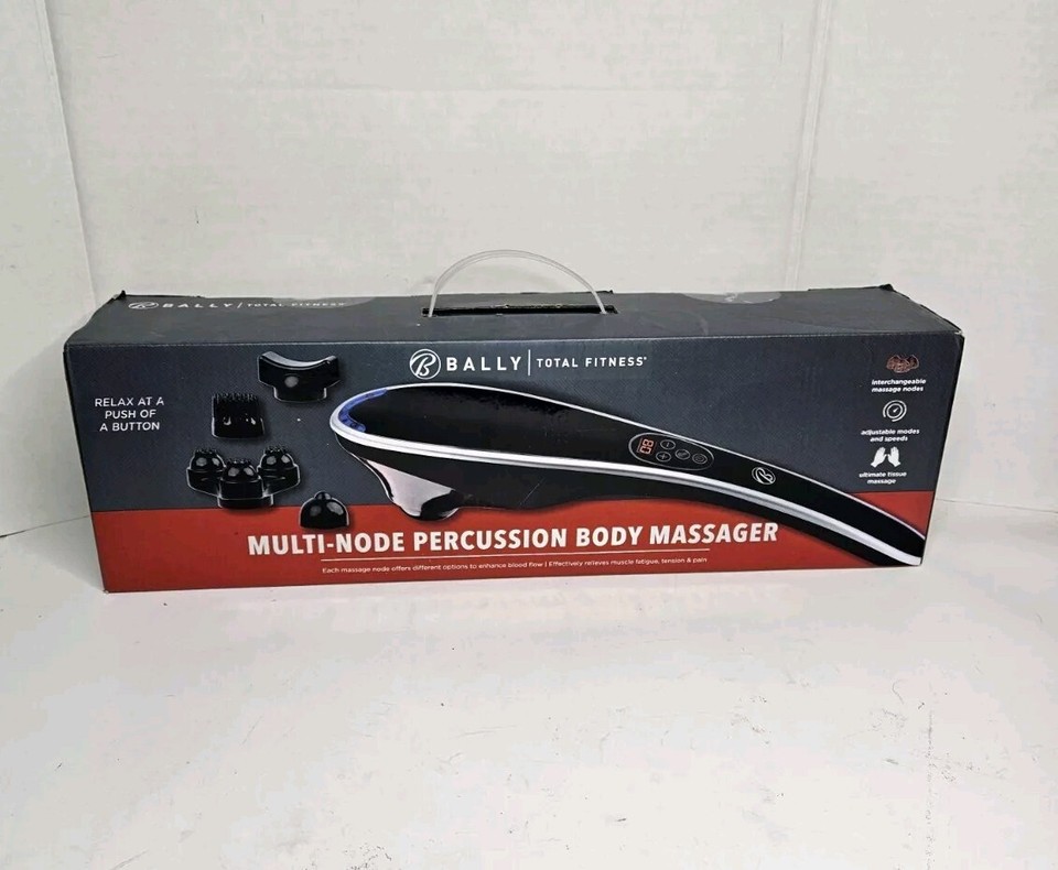 Bally Total Fitness Multi- Node Vivitar Percussion Body Massager ...