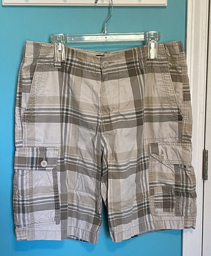 OP (Ocean Pacific) Men’s Plaid Cargo Shorts Size 34 | eBay
