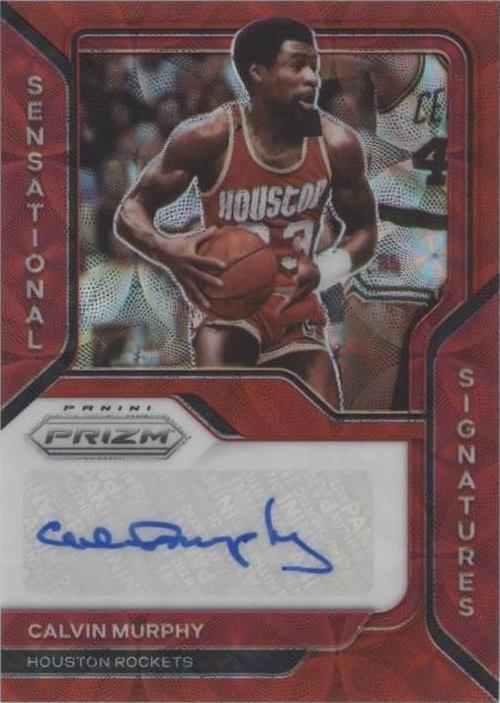 2020-21 Panini Prizm - Sensational Signatures Calvin Murphy #SS-CMU ...