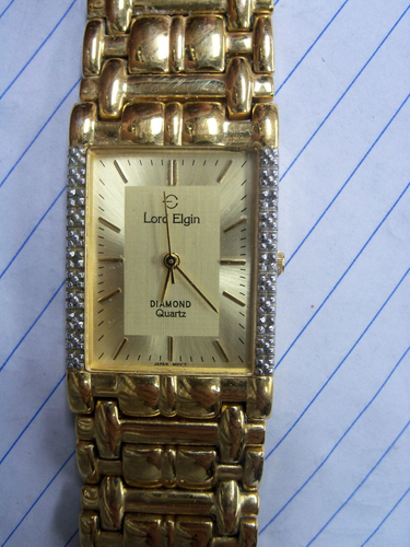 LORD ELGIN MENS DIAMOND QUARTZ WATCH (FM270-017) | eBay
