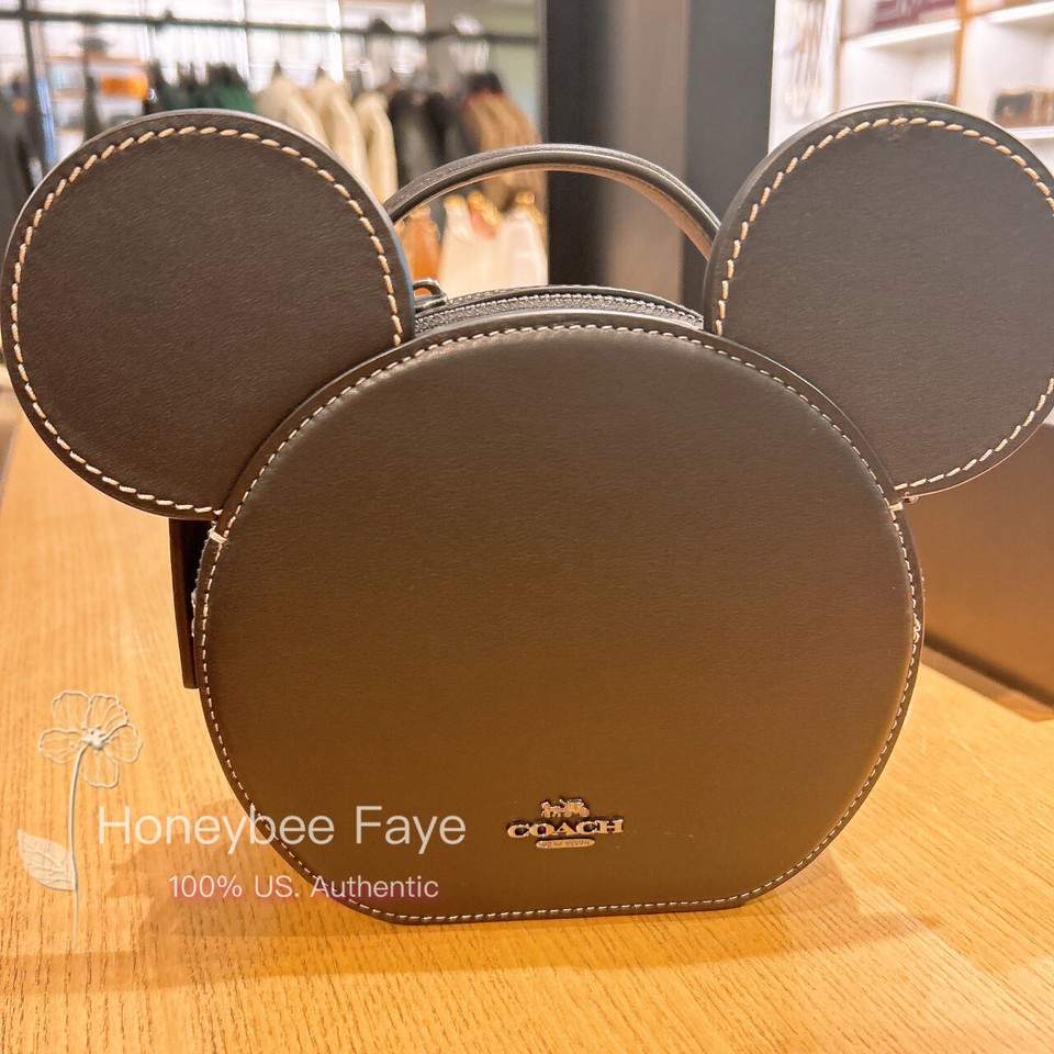 NWT Disney X Coach Mickey Mouse Ear Bag CM194/CM840 | eBay