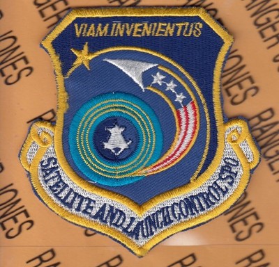 USAF Air Force Satellite & Launch Control SPO Viam Invenientus ~3.5 ...