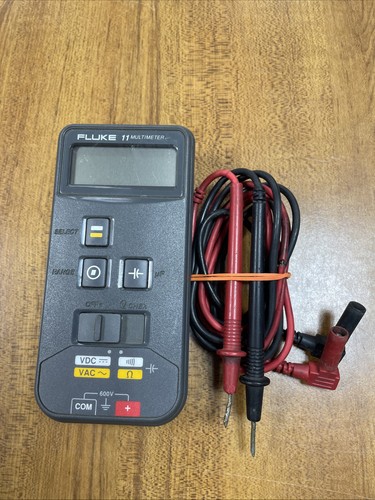 Fluke 11 Multimeter Digital Handheld Multi-Meter w/Leads Parts Only | eBay