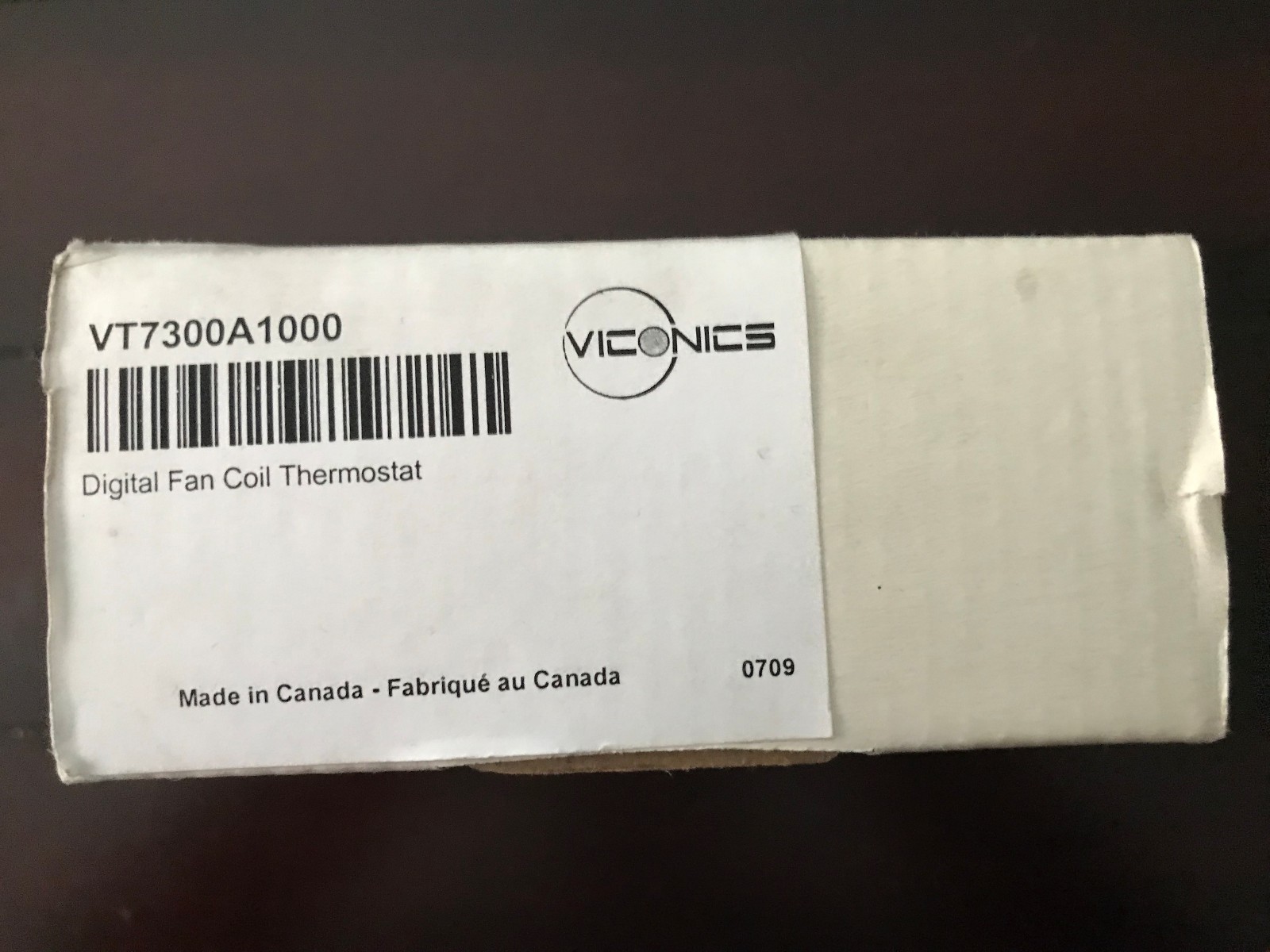 Viconics VT7300A1000 - Digital Fan Coil Thermostat - New in Box | eBay