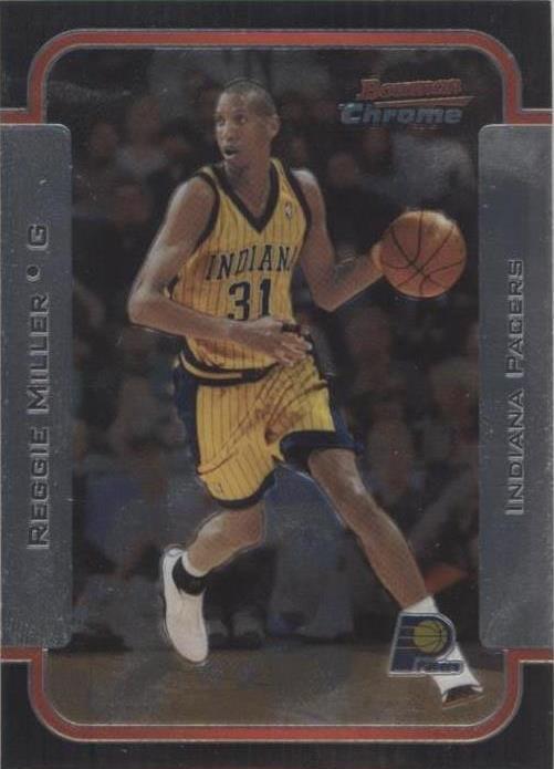 2003-04 Bowman Rookies & Stars - Reggie Miller #69 Chrome for sale ...