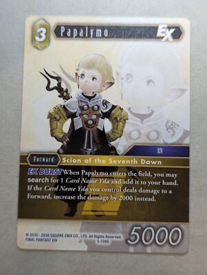 Final Fantasy TCG - Papalymo - NON-FOIL - 5-159S | eBay UK