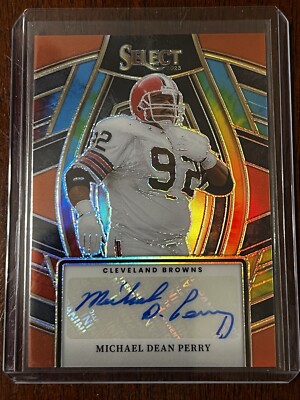 2023 NFL Select #SELS-MDP Michael Dean Perry Auto Cleveland Browns Tye ...