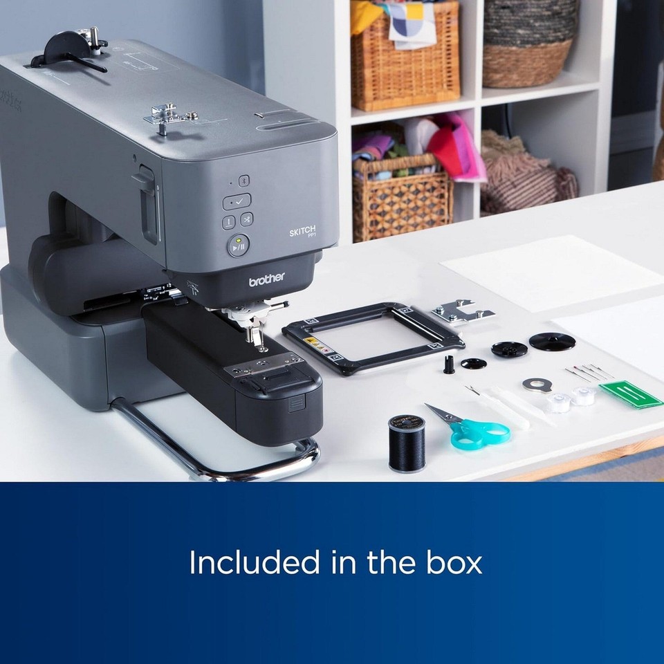 Brother Skitch PP1 4" x 4" Embroidery Machine with Artspira Studio | eBay