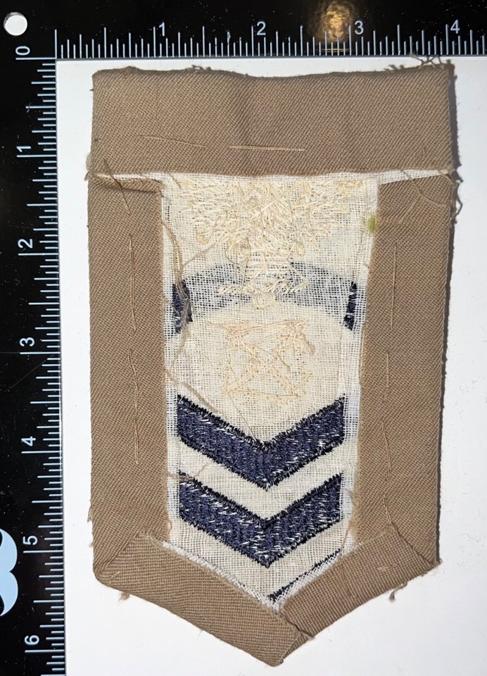 USN US Navy Boatswain’s Mate CPO Chief Petty Officer BULLION Rate Patch ...