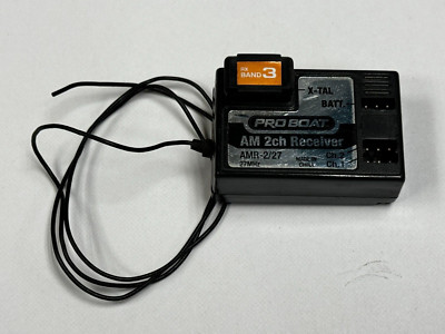 Vintage Excellent Pro Boat 27mhz Ch 3 AM RC Remote Control Car / Truck ...