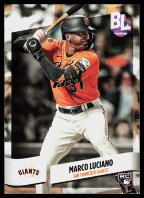 2024 Topps Big League Marco Luciano #199 BASEBALL Rookie San Francisco ...