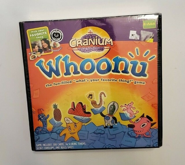 Cranium Whoonu 2005 Party Board Game 100 Complete for sale online | eBay