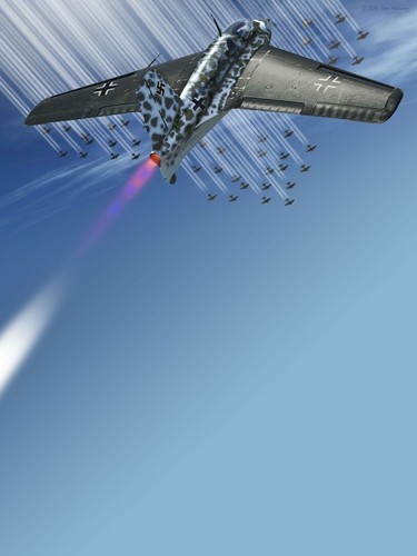 WW2 German Luftwaffe Late War Jet Fighter Me 163 Komet Picture | eBay