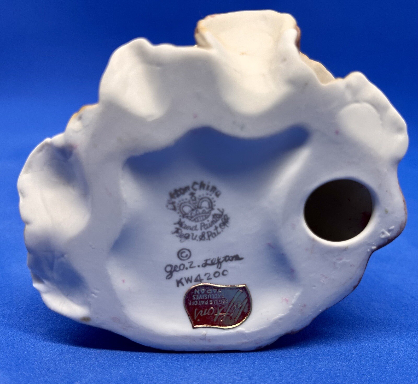 Geo. Z. Lefton Porcelain March Girl Of The Month #KW4200 Lefton ...
