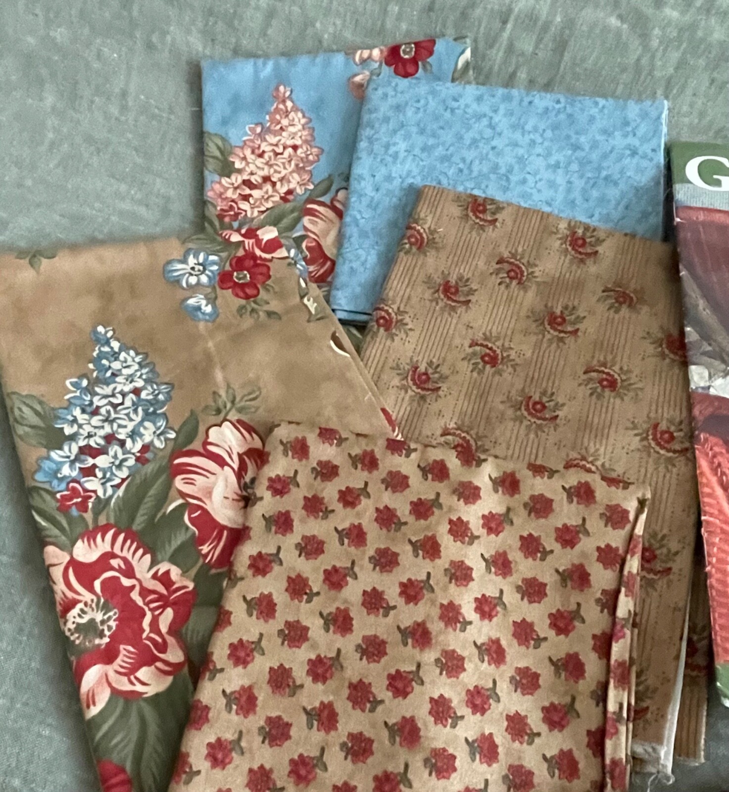 Rare & Retired - 2004 Blackbird Designs GARDEN MAGIC - Quilt leaflet and fabrics | eBay