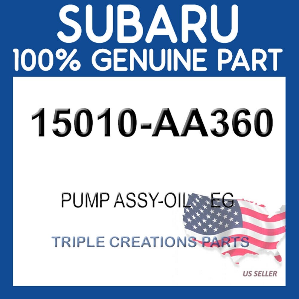 15010Aa360 Genuine Subaru Wrx Legacy Impreza 11Mm Oil Pump 15010-Aa360 ...
